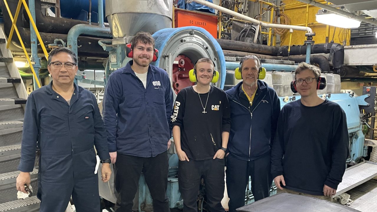 The R/V Marcus G. Langseth Team | GO-BGC