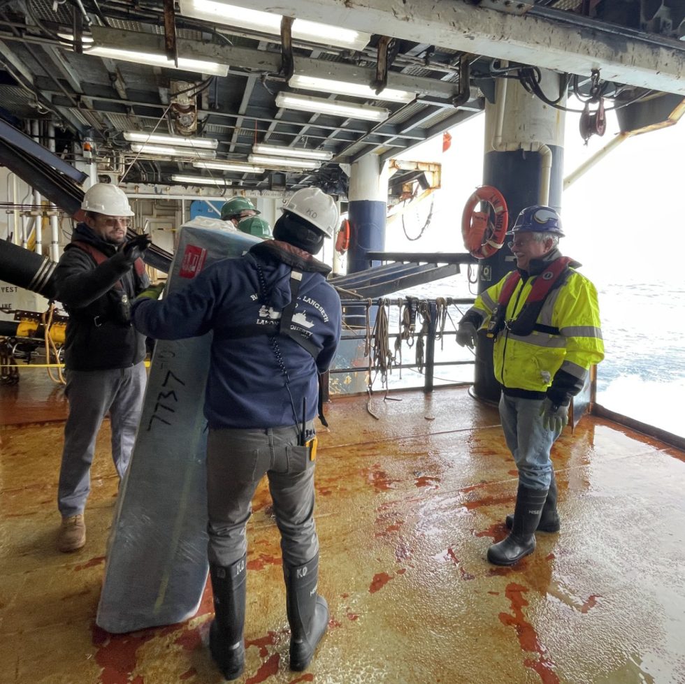 The R/V Marcus G. Langseth Team | GO-BGC